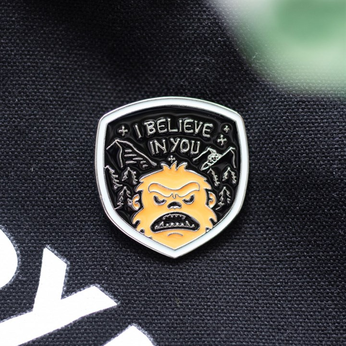 Bigfoot Enamel Pin Badge Fun Cryptid Enamel Pin – Witch, Please!