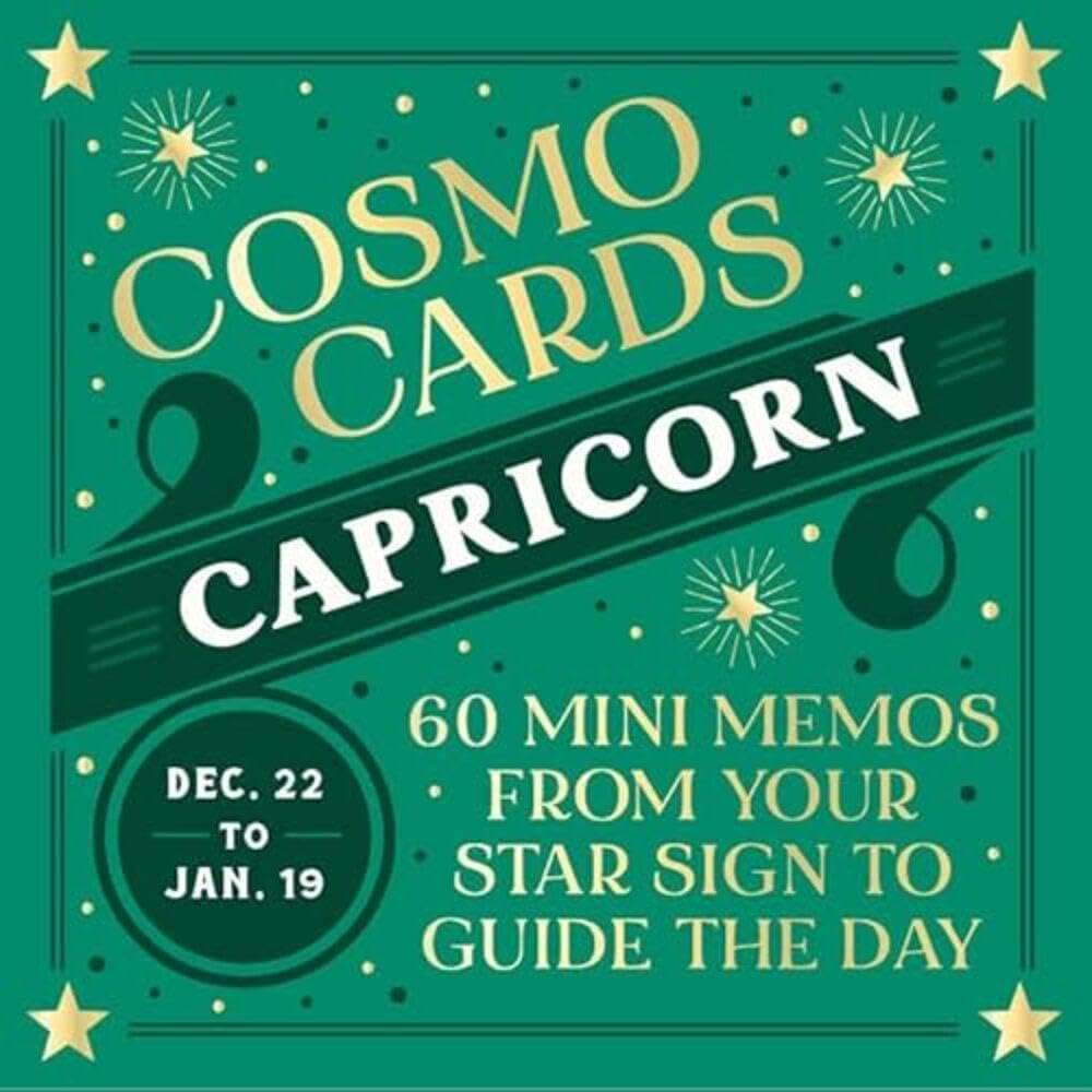 Cosmo Cards Capricorn 60 Astrology Memos for Guidance – Witch, Please!