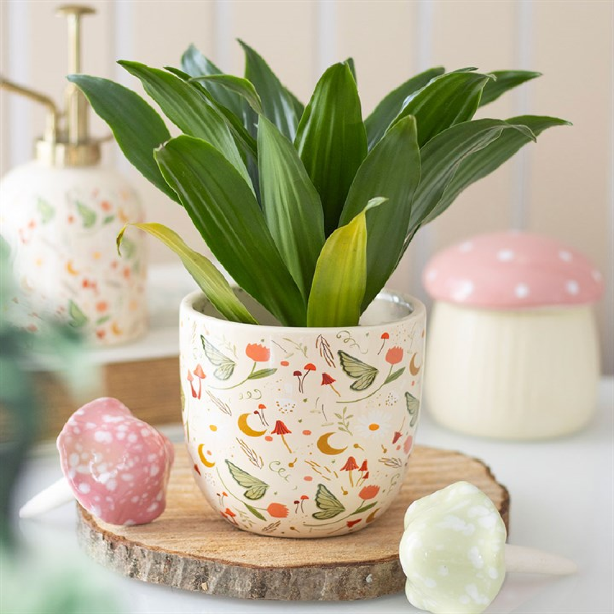 Fairy Folklore Print Plant Pot Whimsical Garden Decor – Witch, Please!
