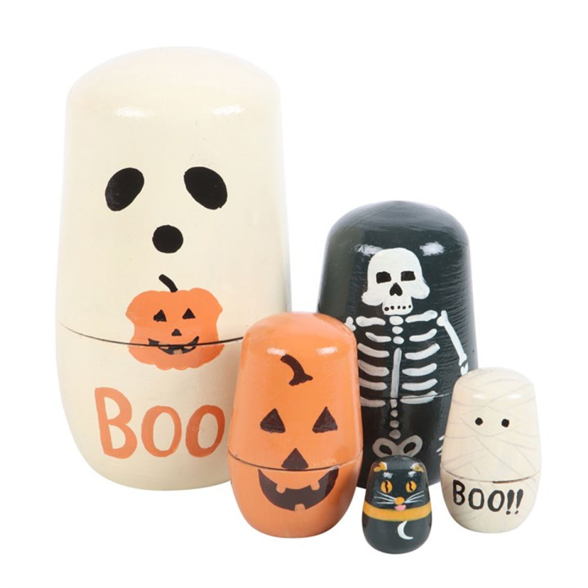 Halloween Russian Nesting Doll Set Spooky Decor – Witch, Please!