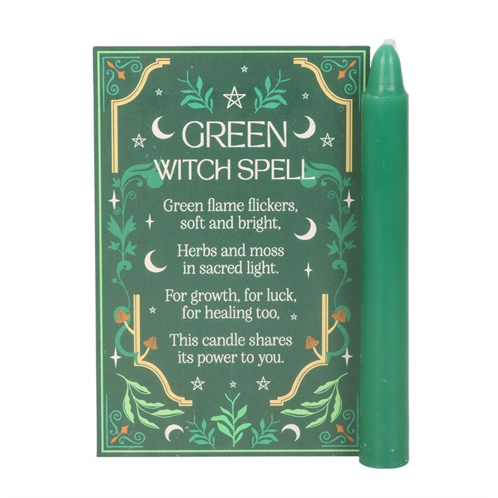 Pack of 12 Green Witch Spell Candles – Witch, Please!