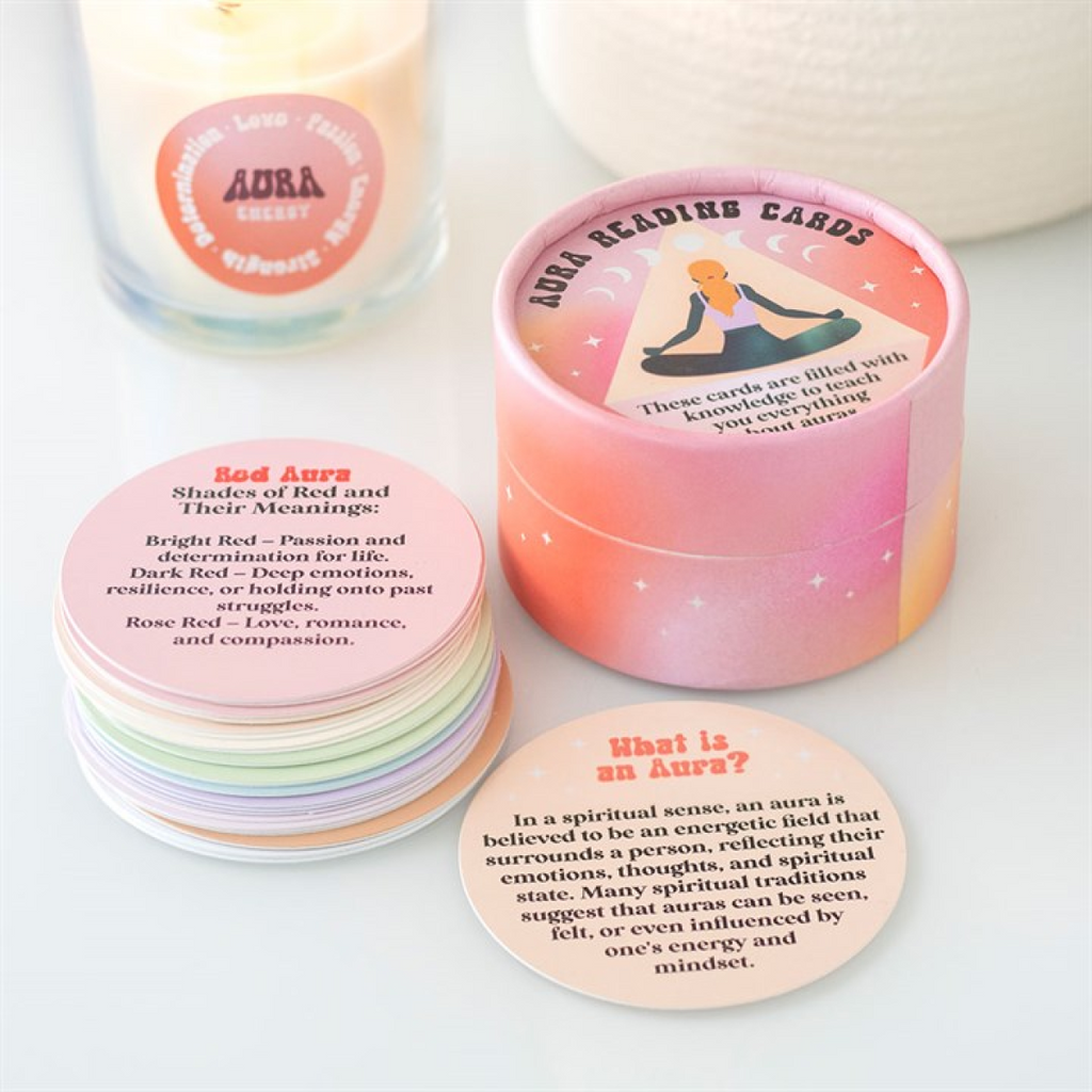 Set of 36 Aura Reading Cards for Energy Insight – Witch, Please!