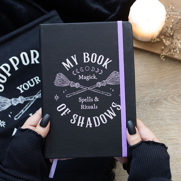 Coven Club Book of Shadows A5 Notebook Mystical Black – Witch, Please!
